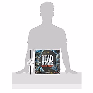 Plaid Hat Games Dead of Winter The Long Night Board Game Expansion - Post-Apocalyptic Survival Game, Strategy Game for Kids & Adults, Ages 13+, 2-5 Players, 1-2 Hour Playtime, Made