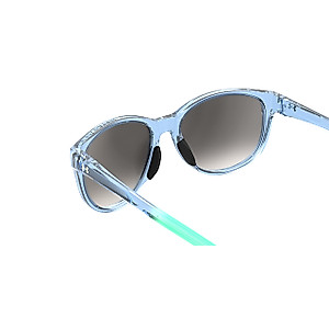 Under Armour Women's UA Breathe Oval Sunglasses, Blue/Milky Green, 57mm, 17mm