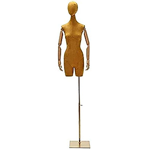 Mannequin Display Stand Tailors Dummy Mannequin Adjustable Height Female Tailors Dummy Dressmakers Mannequin Display Bust ( Color : D ) (D )