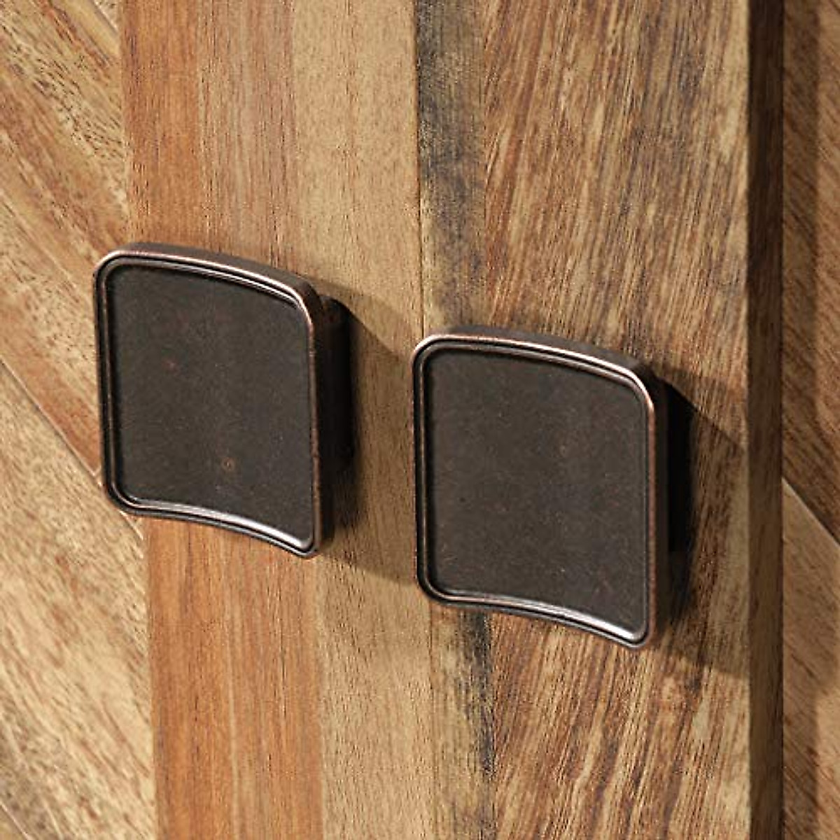 Sauder Cannery Bridge Storage Cabinet, Sindoori Mango finish