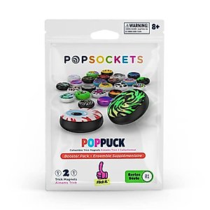 PopSockets PopPuck Trick Magnet and Fidget Toy, Booster Pack - Booster 1