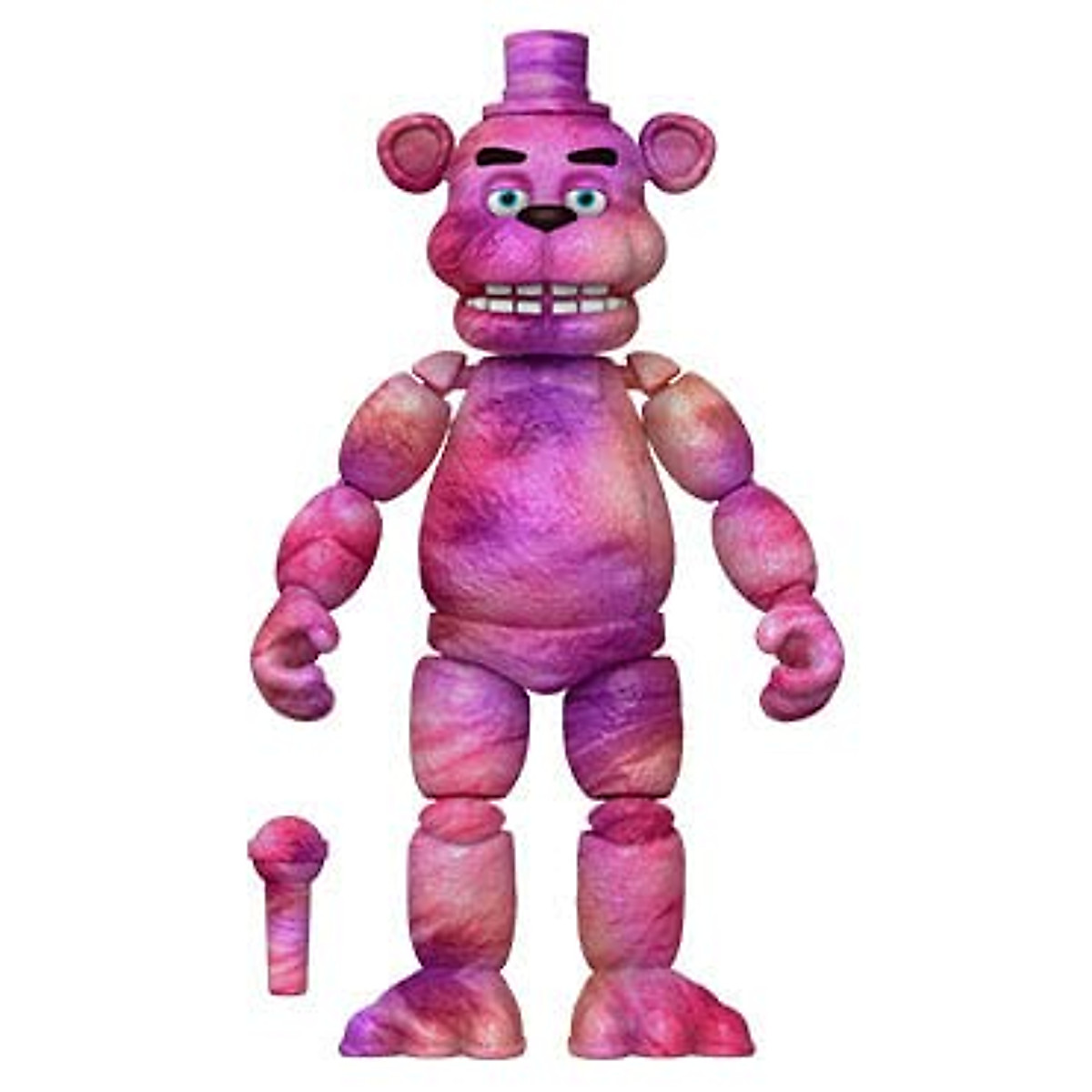Funko Action Figures - FNAF Tie Dye Five Night's at Freddy's Set of 4 - Bonnie, Chica, Foxy and Freddy