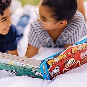 Melissa & Doug Children's Book - Poke-a-Dot: Old MacDonald’s Farm (Board Book with Buttons to Pop) - FSC Certified