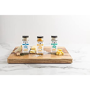 Watkins Popcorn Seasoning Multi-Flavor Variety Pack, 3-Pack (1 White Cheddar 3.3 oz., 1 Butter/Salt 5.3 oz., 1 Ranch 3.6 oz.)