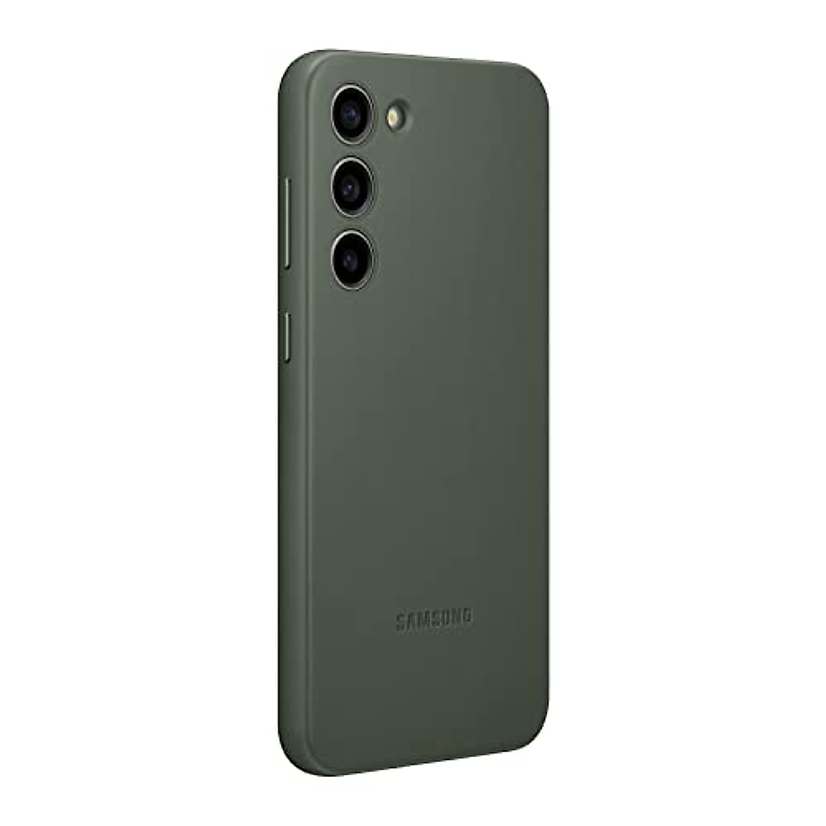 SAMSUNG Galaxy S23 Leather Phone Case, Premium Protective Cover w/Front and Back Protection, Soft Grip, US Version, EF-VS911LGEGUS, Green