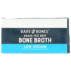 Bare Bones Low Sodium Grass-Fed Beef Bone Broth, 16 OZ