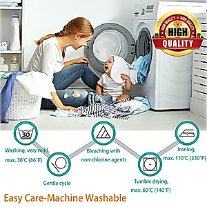 RYANZA Set of 2 Throw Pillow Covers, 20x26 Inches Standard Home Decor Pillowcase Cushion Cases Decorative Pillow Cases for Accent Couch Sofa Bedroom, Plaid Christmas New Year Tartan Check Holiday