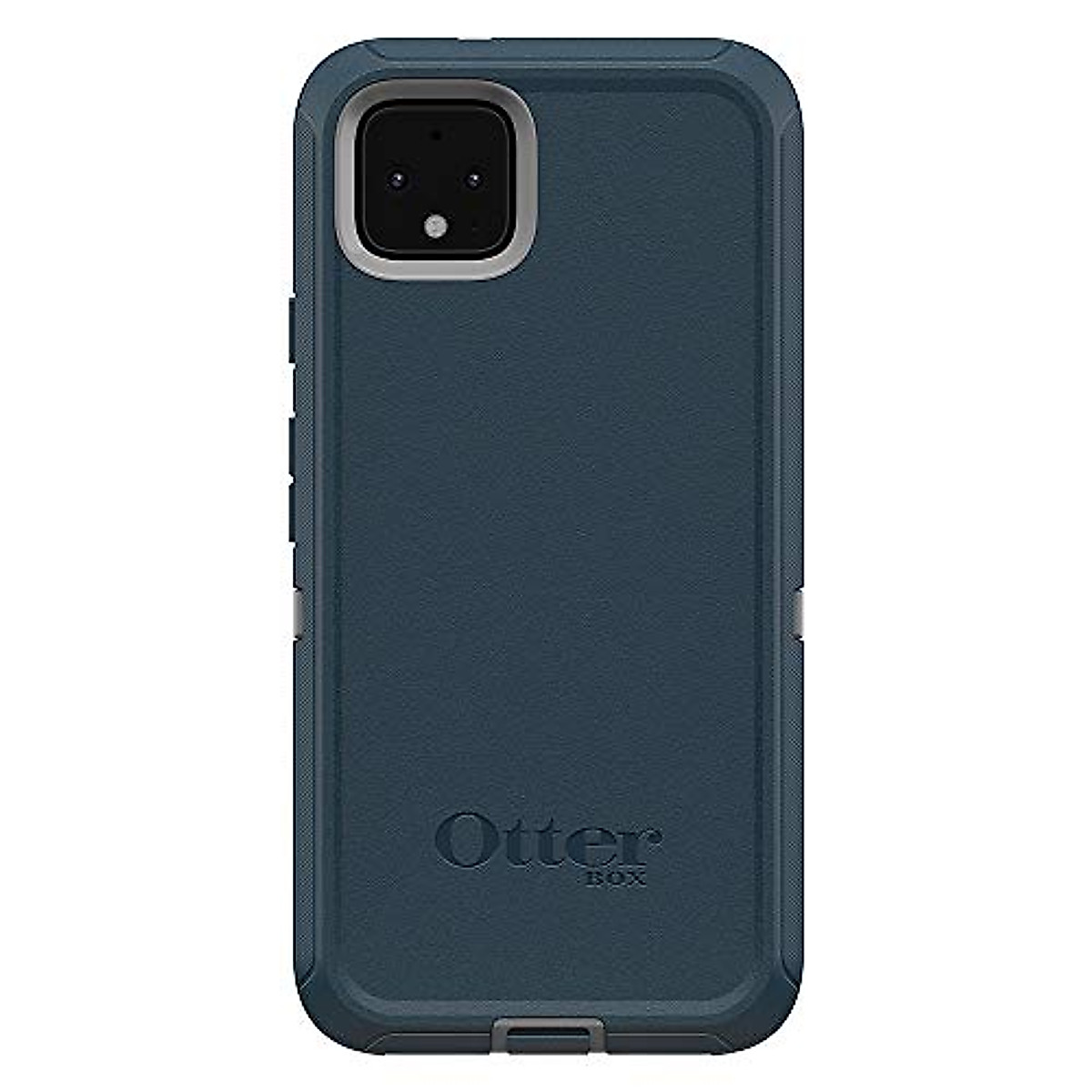 OtterBox Defender Series SCREENLESS Case Case for Google Pixel 4 XL - Gone Fishin (Wet Weather/Majolica Blue)
