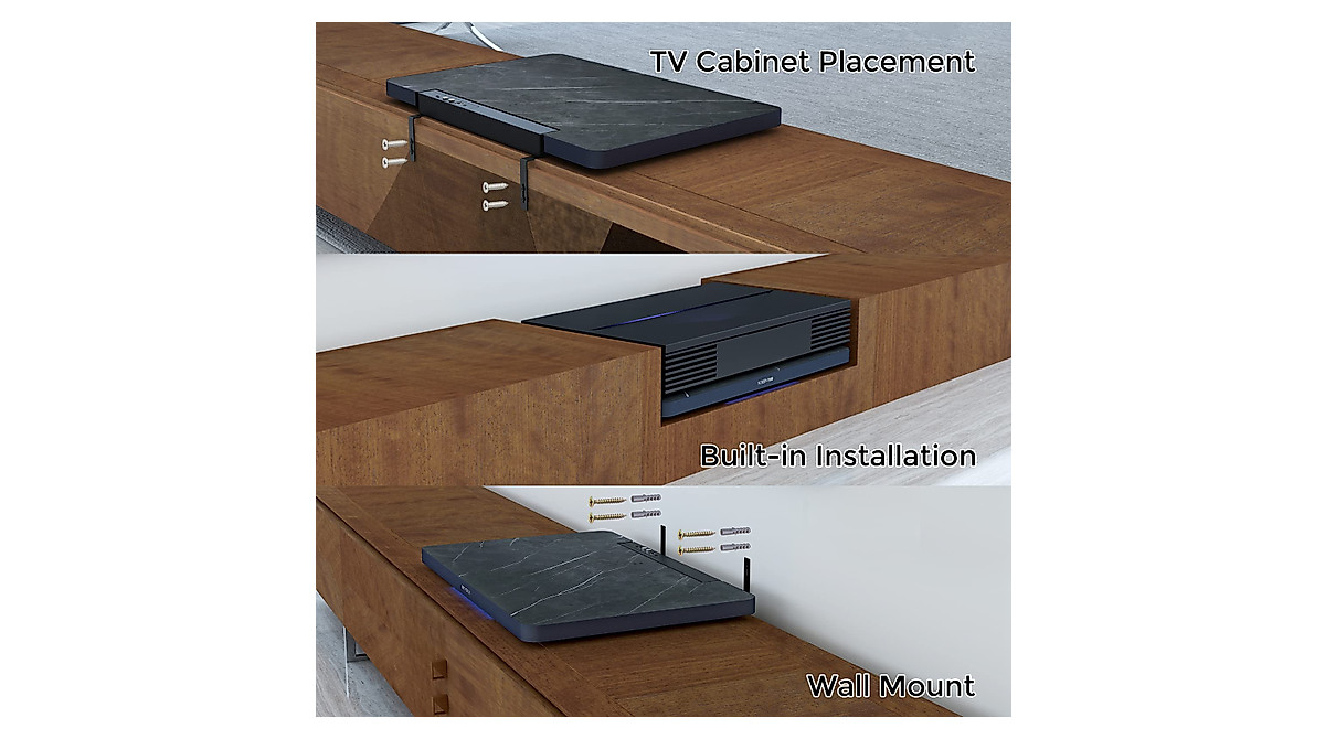 SCREENPRO ST550 Motorized Slider Tray for UST Projectors - Extends to 150"