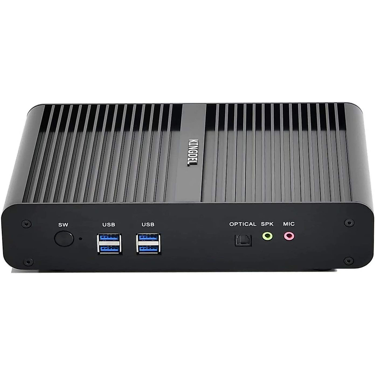 KINGDEL Fanless Mini Desktop Computer, Mini PC with Intel i7 CPU, 16GB ...