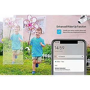 Security Camera Camera 1080P HD Wireless Outdoor Security Camera WiFi Solar Rechargeable Battery Power IP Surveillance Home Cameras Two Way Audio PIR Surveillance Camera with Spotlight ( Size : NO Car