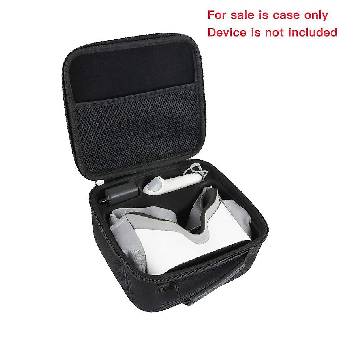 Adada Hard Travel Case for Oculus Go Standalone Virtual Reality Headset (Black)