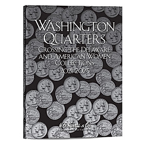 2022 P, D Maya Angelou Set and 2021 Washington Crossing the Delaware P and D Set in Folder #4952 Dollar Seller Uncirculated