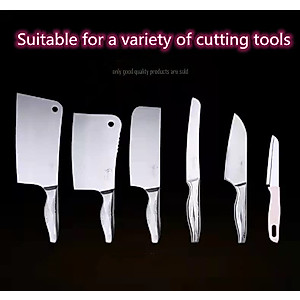 Bkinpid Knife Sharpening Rod Steel Professional Kitchen Sharpener 13 Inch Black