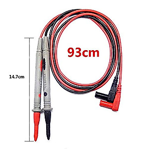 LED Light and TV Backlight Tester, 0-300V Adaptive Voltage LED Strip Lamp Beads Repair Testing Tool with Gold Plated Pin and Power Cable, Suitable for All LED Light Repairs