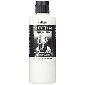 Vallejo Mecha Gloss Varnish 200ml Painting Accessories