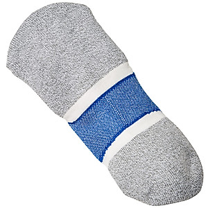 thorlos Experia Multi-Sport Thin Padded Low Cut 3 Pair Pack Socks Sockshosiery, Royal, Small