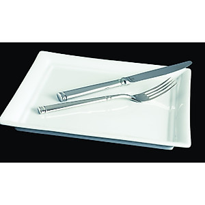 Fortessa Bistro 18/10 Stainless Steel Flatware, 5 Piece Place Setting, Service for 1