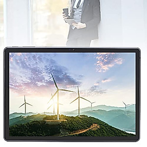 PUSOKEI 10.5in Tablet, Android 11 Tablets, Octa Core Processor, 8GB RAM 128GB ROM, 1920x1280 IPS Screen, 5G 2.4G WiFi, BT, 5MP 8MP Camera, 4G LTE Calling Tablet(Grey)