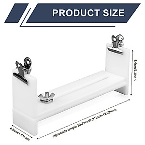 PEUTIER Bracelet Jig, Adjustable Paracord Bracelets Kit U Shape Bracelet Maker Holder Wristband Maker with 2 Clips for Paracord Weaving DIY Craft Hand Bracelet Braiding Tools, Fall Resistant