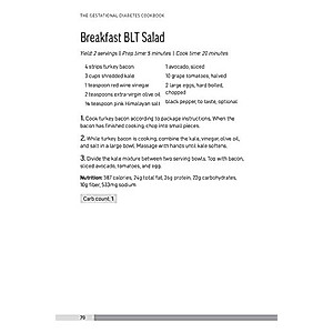 The Gestational Diabetes Cookbook: 101 Delicious, Dietitian-Approved Recipes for a Healthy Pregnancy and Baby