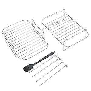 Fryer Rack, Fryer Metal Rack Non Stick Coating for Kitchen