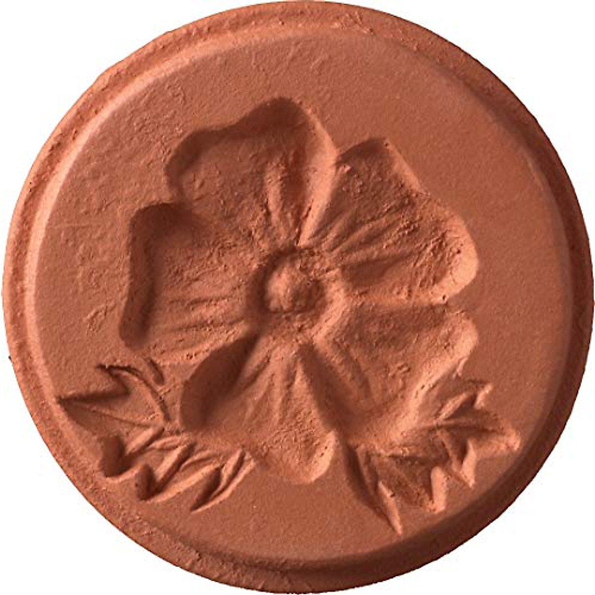 JBK Pottery Terra Cotta Cookie Stamps (Flower)