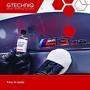 Gtechniq Crystal Serum Light 50ml - Automotive Paint Protection - Beautiful, Durable Gloss, High End Performance Beading, Swirl Mark and Chemical Resistance, Reduces Surface Hazing - Easy to Apply