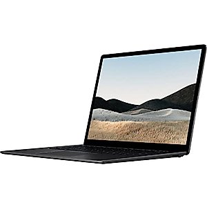 Microsoft Surface Laptop 4 13.5-inch Touchscreen 512GB SSD i7 16GB RAM with Windows 10 Pro (Core i7-1185G7, Wi-Fi, Latest Model) Matte Black, 5F1-00001
