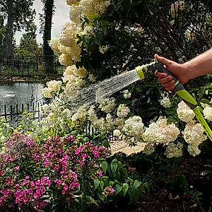 Flexzilla Garden Hose Nozzle - Heavy Duty 7-Pattern Adjustable Flow, NFZG52-E, ZillaGreen™