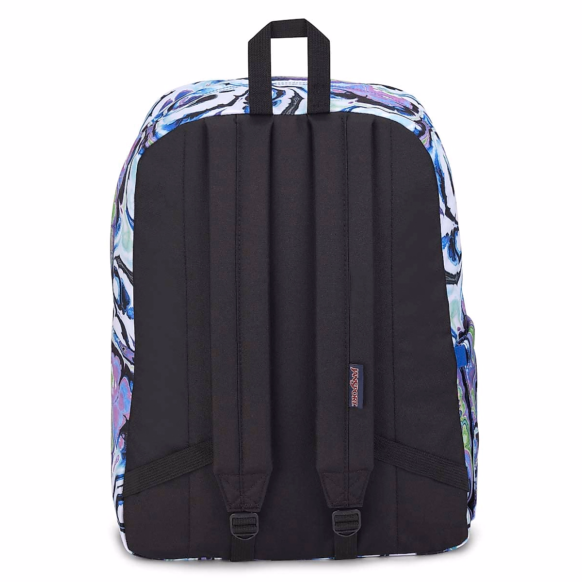 JanSport Superbreak Backpack - Durable, Lightweight Premium Backpack, Marble Mood Blue Iolite