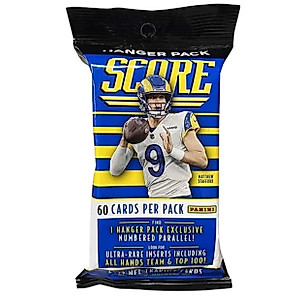 2022 NFL Score Football Pack - 60 Trading Cards Per Pack