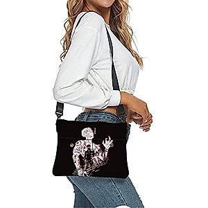 HANDAFA Anime Jujutsu Kaisen Satchel Bag Manga Shoulder Bag Cosplay Crossbody Bag(Color20)