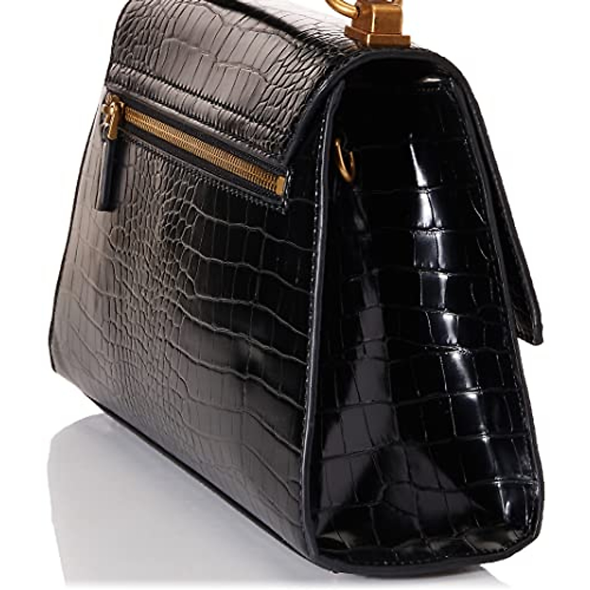 GUESS Stephi Top-Handle Flap Bag