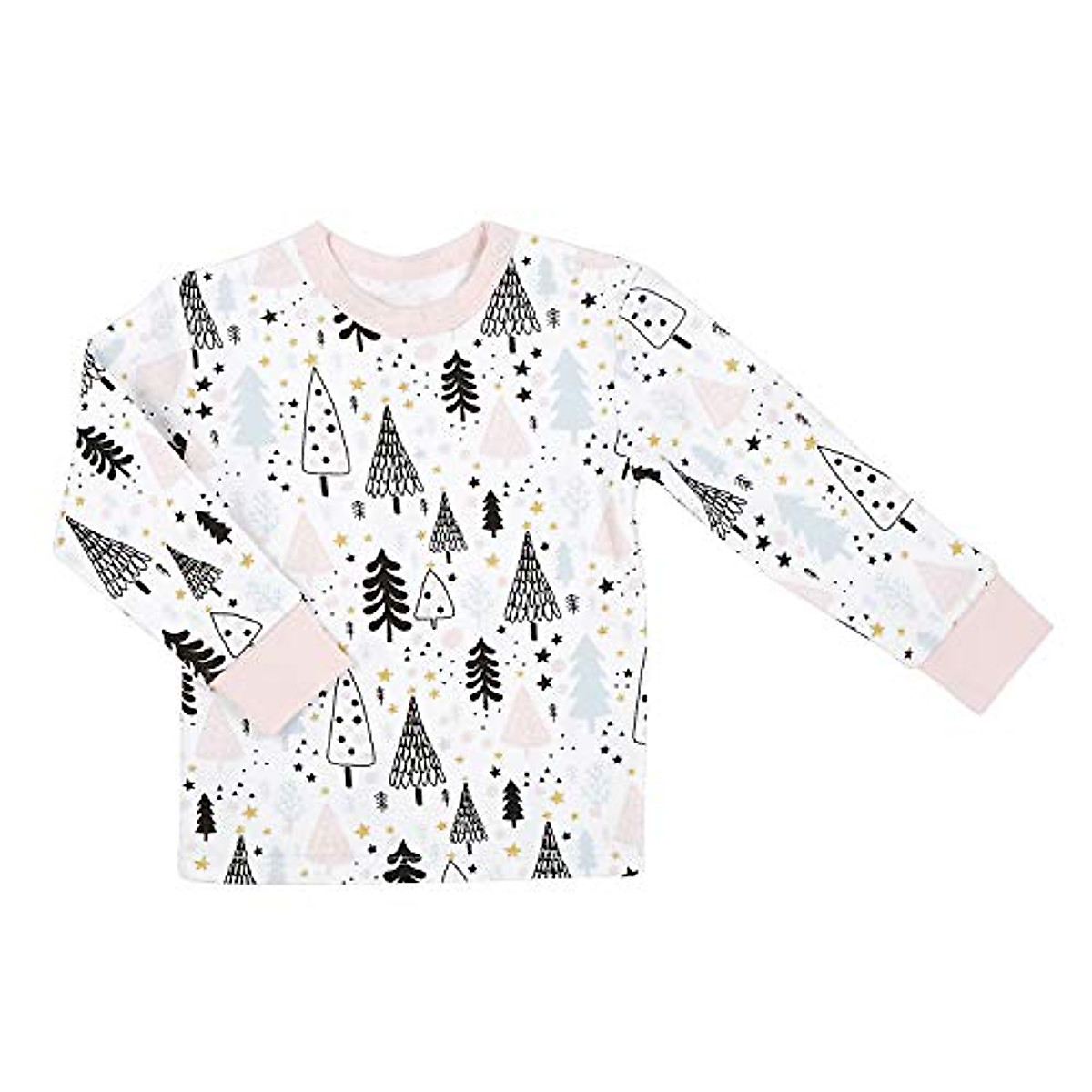 Stephan Baby 2-Piece Christmas Pajama Set, Holiday Forest, Fits 6-12 Months