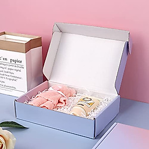 DERZIFUN 30 Pack 9x6x2 Inch Shipping Boxes Packaging for Small Business, Corrugated Box Mailers for Mailing, Recyclable Cardboard Packing Literature Mailer Gift Boxes