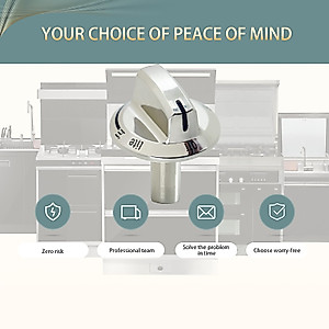 Upgraded 5304525746 Burner Knob Replacement 5304504839 Knob Compatible with Frigidaire Gas Stove Knobs Burner Knob FFGC3026SSB FFGC3026SSC FFGC3026SSE FFGC3626SSE Frigidaire Knobs 2-year QA