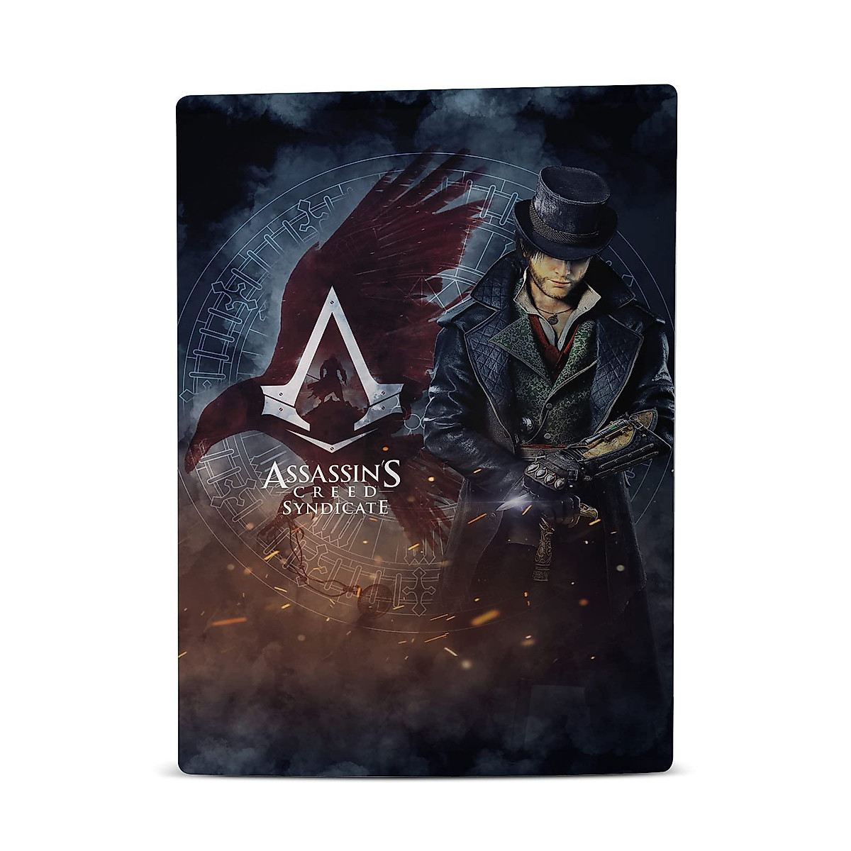 Head Case Designs Officially Licensed Assassin's Creed Jacob Frye Syndicate Graphics Vinyl Faceplate Gaming Skin Decal Compatible With Sony PlayStation 5 PS5 Disc Console & DualSense Controller