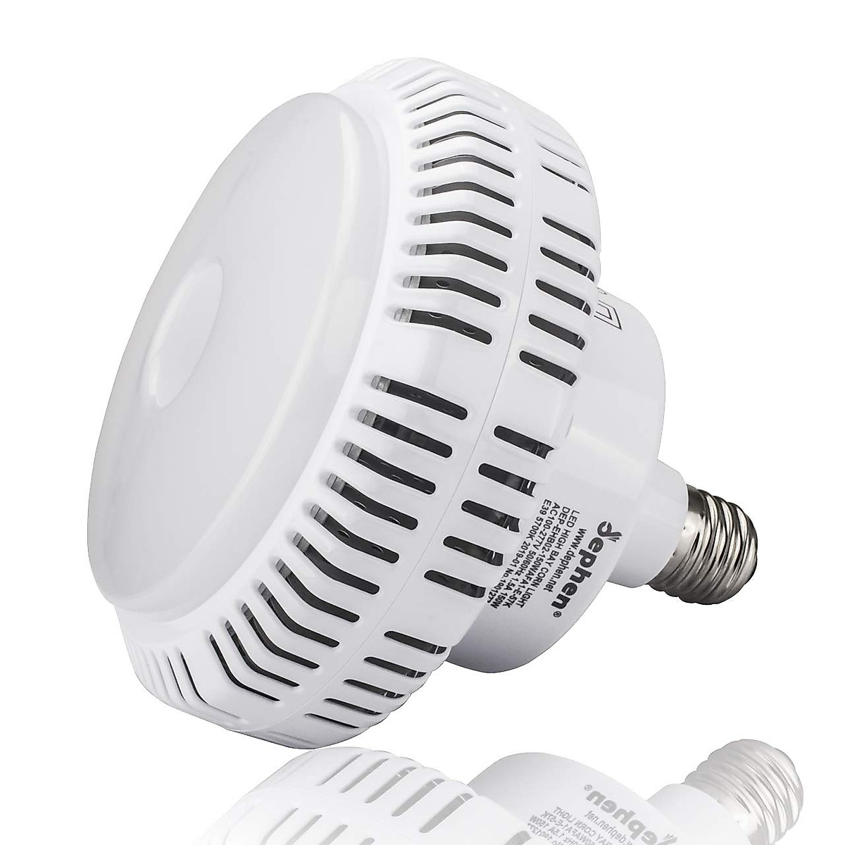 dephen 150W High Bay LED Light Bulb, Mogul E39 Retrofit LED Bulb, 5700K LED Shop Light, 400W-600W Metal Halide/HPS/HID Replacement for Workshop Barn Warehouse Garage Commercial Lighting