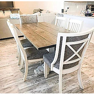 Abigail Farmhouse Pedestal Table