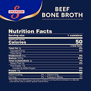 Swanson Sipping Bone Broth, Beef Bone Broth, 10.75 OZ Cup