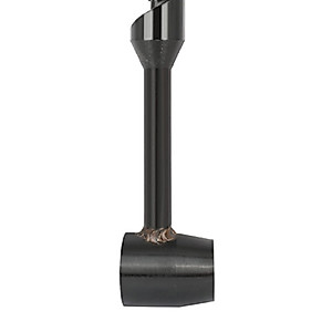 Altsuceser High Hardness Auger Bit, Multifunctional Drill Bit, Woodworking Drill for Metal Workshop Equipment Black 25