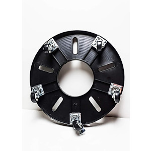 Half-Barrel Keg Dolly - Inexpensive and Easy Way to Move Half-Barrel Kegs and Large Heavy Pots - Transport Kegs from Walk-in to Keg Fridge at Bar - Makes it Easy to Roll Kegs to Mop Cooler Floor