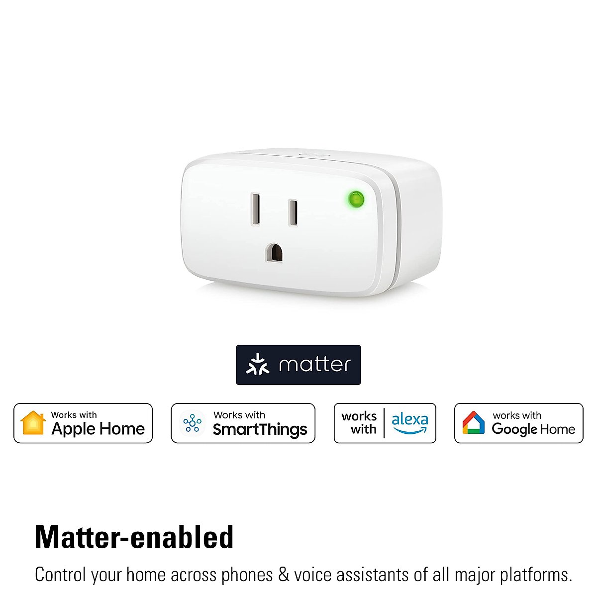 Eve Energy - Smart Plug, App and Voice Control, 100% Privacy, Matter Over Thread, Works & Door & Window & Doors, Automatically Trigger Accessories & Scenes, App Notifications