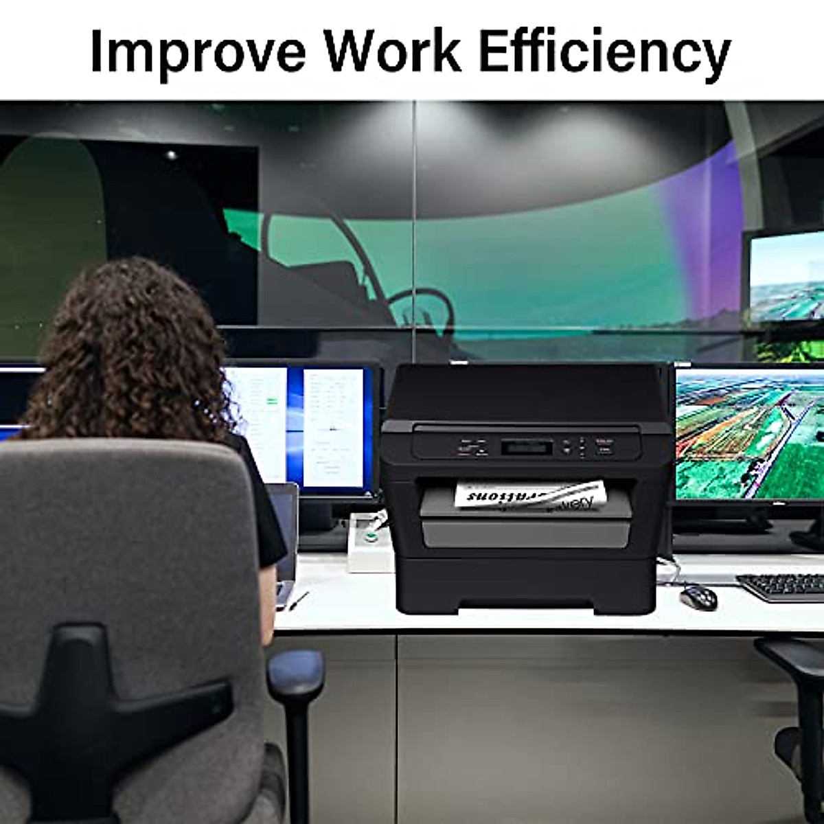 Hydr [Black,1-Pack] Compatible DR-420 Drum Unit Replacement for Brother DR420 DCP-7065D DCP-7060D Intellifax 2840 Intellifax 2940 HL-2275DW HL-2270DW HL-2280DW Printer Drum Unit