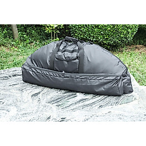 OEELINE Archery Bow Case Outdoor Black Portable Universal Takedown Bow Holder Compound Bow Bag