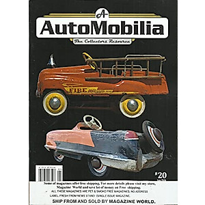 A Auto Mobilia Magazine, The Collector's Resource * January / February, 2022 * Issue # 20 ( PLEASE NOTE: ALL THESE MAGAZINES ARE PETS & SMOKE FREE. NO ADDRESS LABEL, FRESH STRAIGHT FROM NEWSSTAND. (SINGLE ISSUE MAGAZINE)