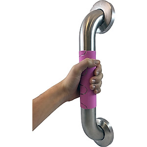 KAPCO HF06SP00672000001 HoldFast Grip for Grab Bar, 1.5", Black