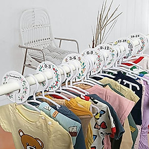 Baby Closet Dividers Baby Closet Size Dividers Baby Clothes Dividers for Baby Clothes Dividers for Closet Organizer/Hangers Dividers