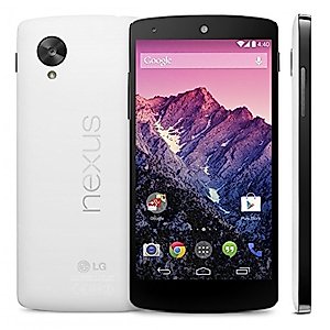 LG Nexus 5 D820 16GB Unlocked GSM 4G LTE Quad-Core Android Smartphone w/ 5" True HD IPS+ Multi-Touchscreen -White